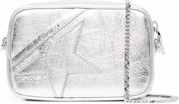 Golden Goose Mini Star Bag Wrinkled Laminated Leather Body And Star ...