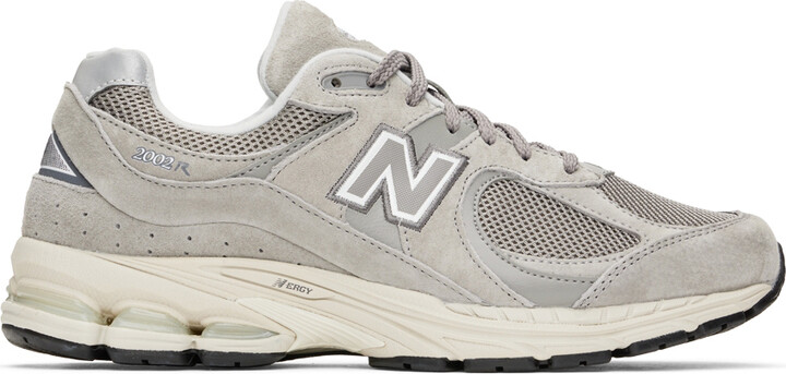 New Balance Gray 2002R Sneakers - ShopStyle