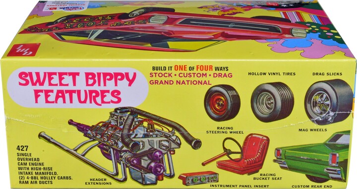 Diecast Model AMT Skill 2 Model Kit 1966 Ford Galaxie 500 Hardtop ...