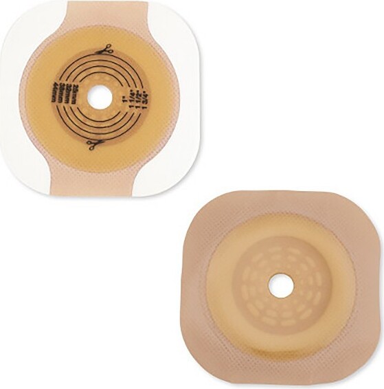 Hollister New Image CeraPlus Ostomy Barrier, Adhesive, 2 3/4" Opening ...