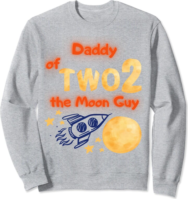 Family Look Cosmos Themed Party Decorations Gifts Daddy of TWO 2 Moon ...