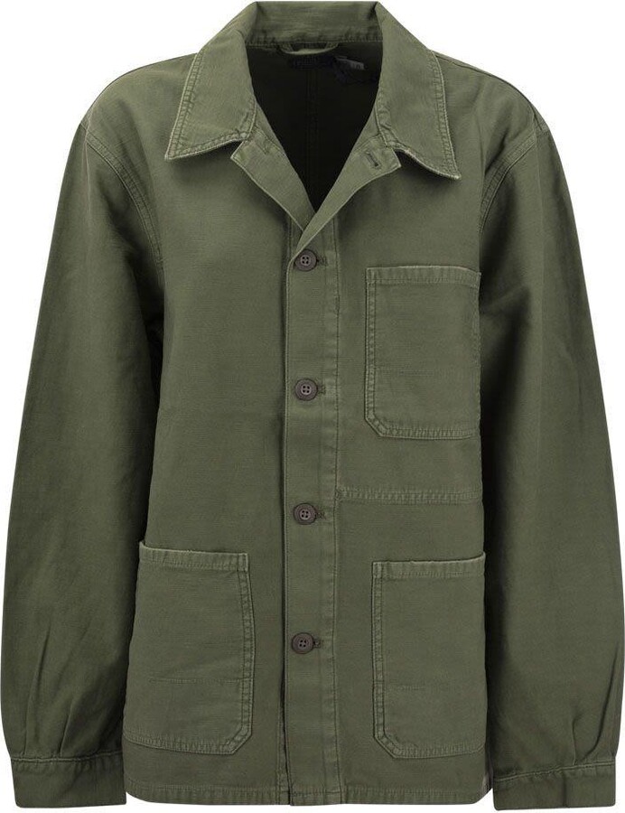 Polo Ralph Lauren Cotton work jacket - ShopStyle