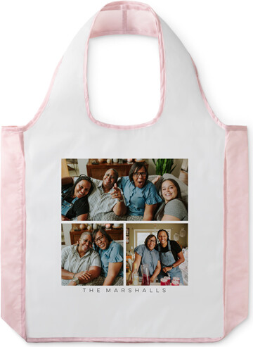 Shutterfly Reusable Shopping Bags: Gallery of Three, Blush, Multicolor ...