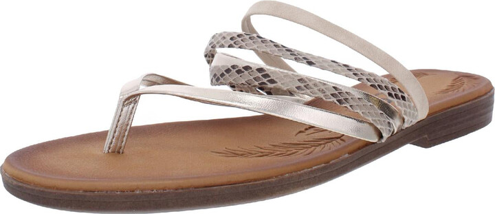 POP Boteca Womens Thong Flip Flop Flat Sandals - ShopStyle