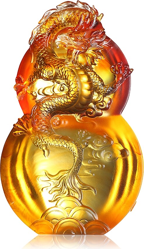 Liuli Ambition Dragon Crystal Sculpture - ShopStyle Figurines