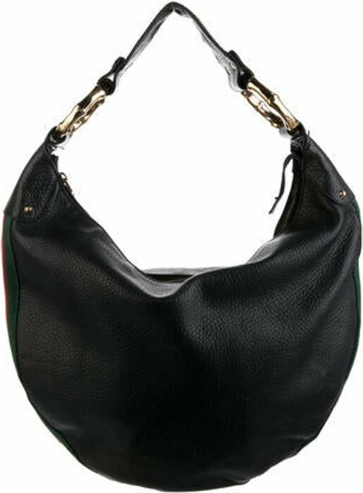 Gucci Leather Hobo Bag - ShopStyle