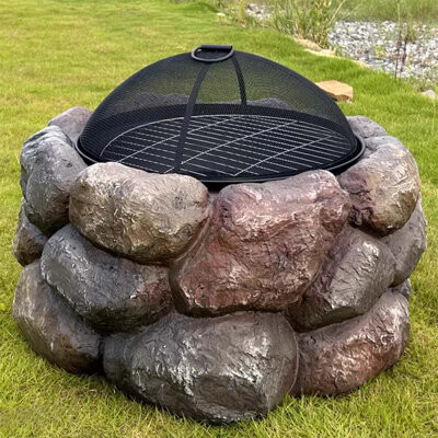 Alphas 26.38'' W Ground Charcoal Grill - ShopStyle Board Games