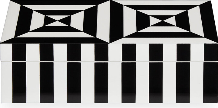Small Op Art Lacquer Box - ShopStyle