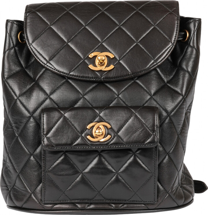 Chanel Duma leather backpack - ShopStyle