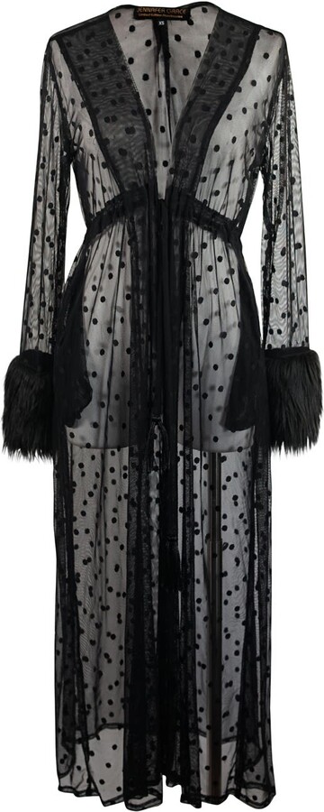 Jennafer Grace Women's Teese Faux Fur Duster - ShopStyle