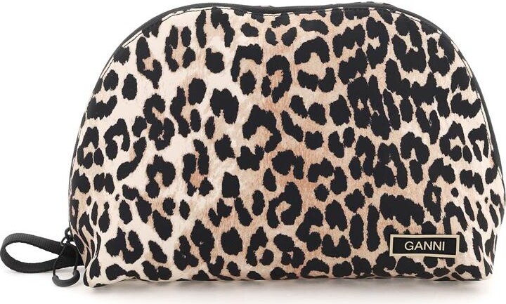 Ganni recycled nylon vanity case - ShopStyle Makeup & Travel Bags