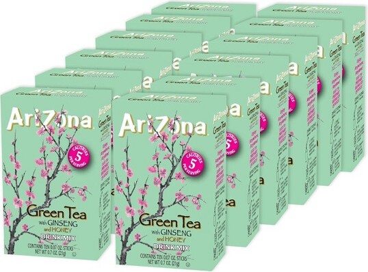 Arizona Green Tea w/Ginseng Stix Drink Mix 10pk Box- 12 Pack - ShopStyle