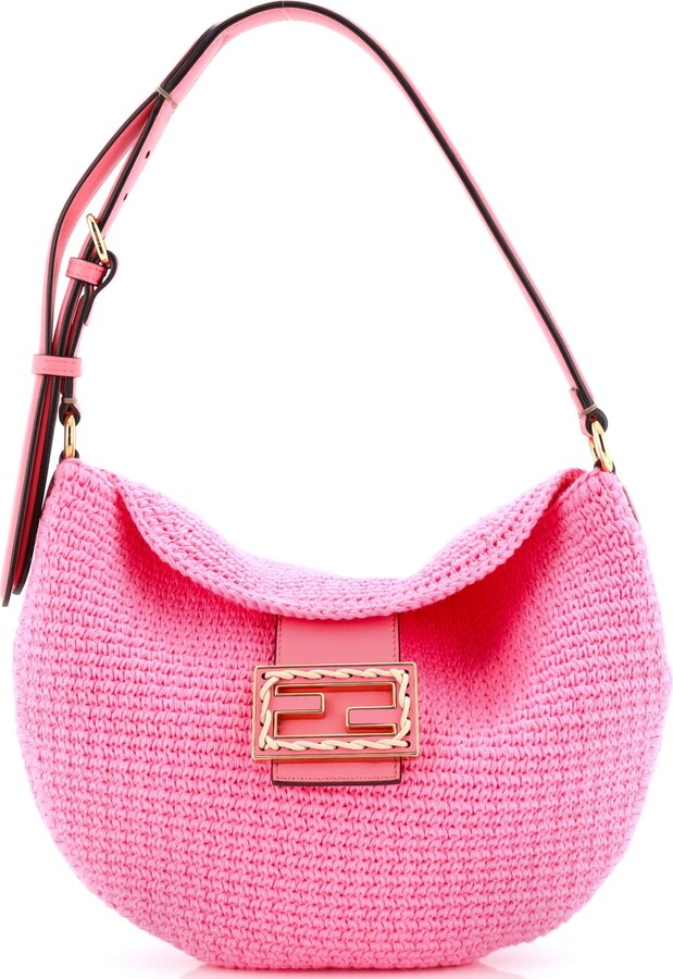 Fendi Croissant Hobo Crochet Small - ShopStyle