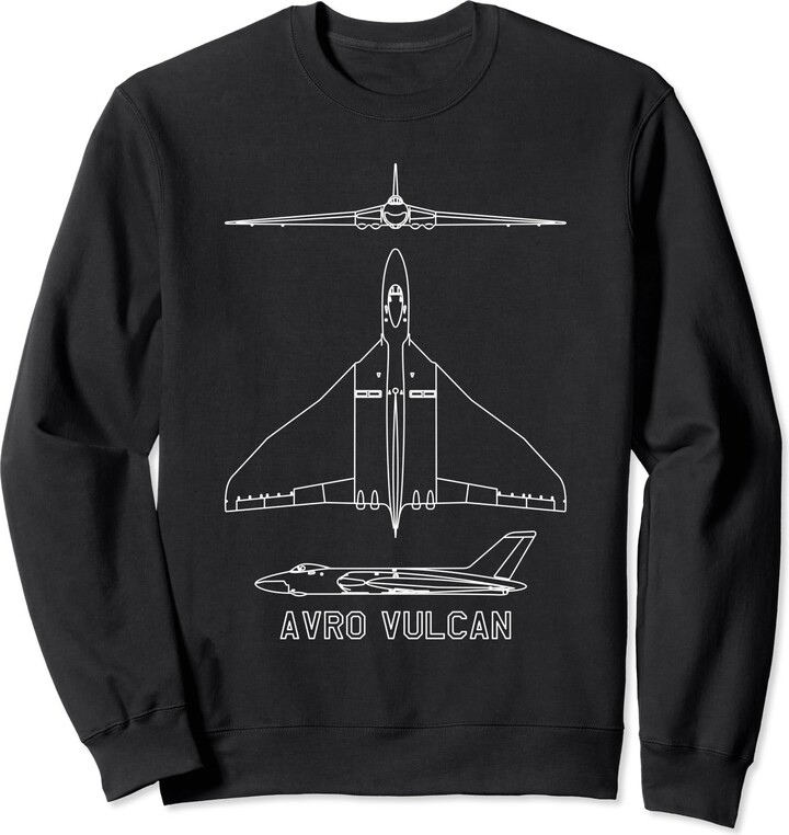 Military Aviation Diagrams by Maljay Avro Vulcan British V Bomber Plane ...