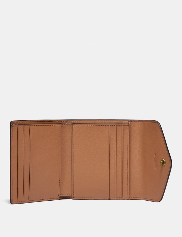 Coach Wyn Small Wallet With Watercolor Floral Print - ShopStyle