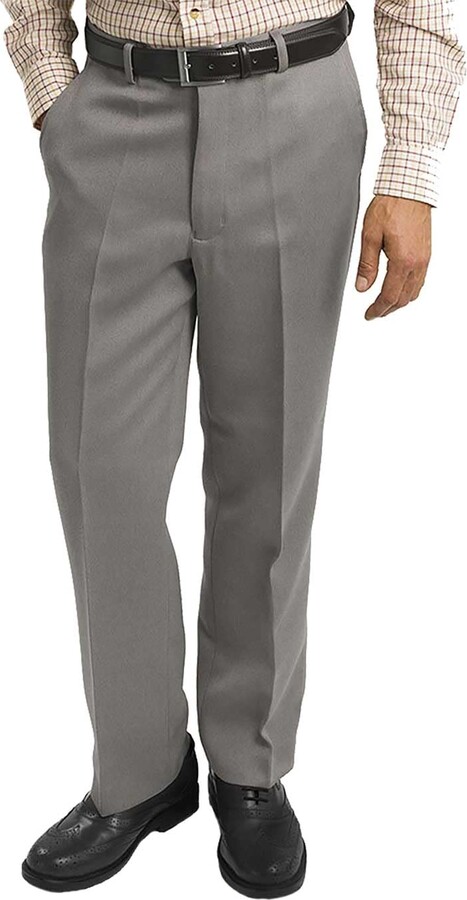 Jolliman Mens Premium Quality Cavalry Twill Warm Trousers Expandable ...