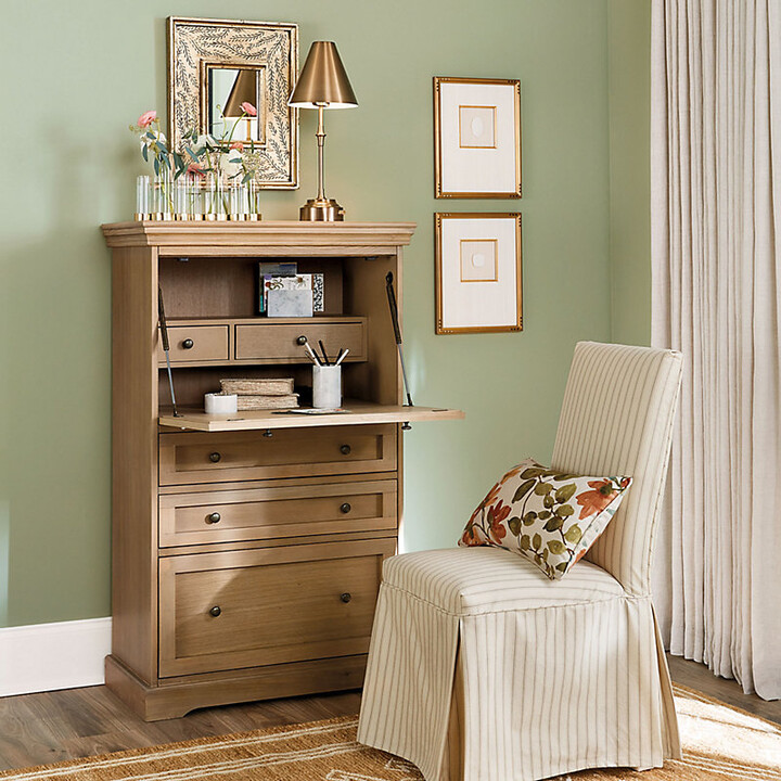 Ballard Designs Eastman Secretary Desk - Standard - Oak - ShopStyle