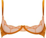 Studio Pia Women's Yellow / Orange Nora Quarter Cup Bra - ShopStyle