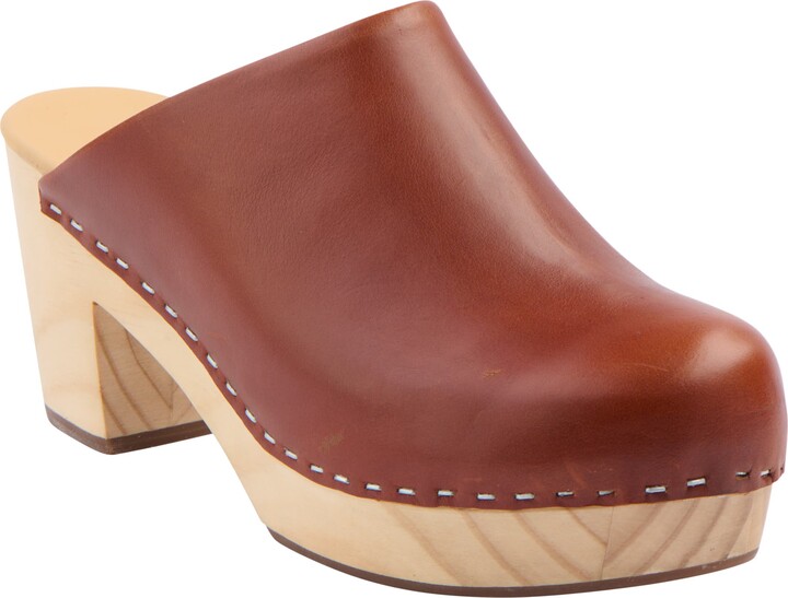 Nisolo Leather Platform Clog - ShopStyle