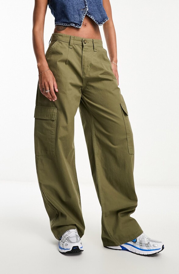 ASOS DESIGN Oversize Cotton Cargo Pants - ShopStyle