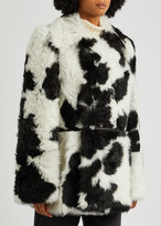 Petar Petrov Psycho Cow-print Shearling Jacket - ShopStyle