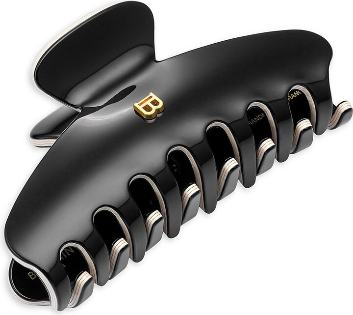 Balmain Hair Couture Logo B 18K Gold-Plated Medium Hair Clip - ShopStyle