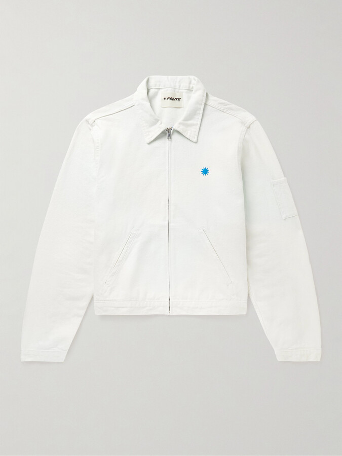 POLITE WORLDWIDE® Logo-Appliquéd Hemp and Cotton-Blend Canvas Overshirt ...