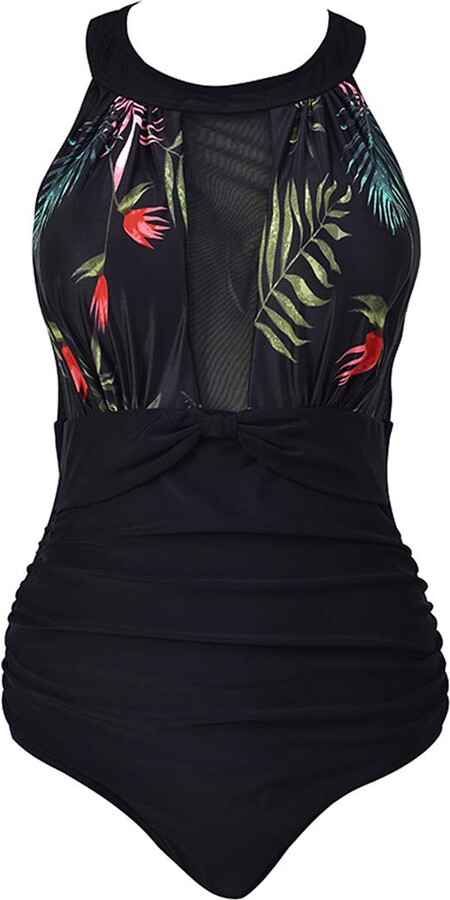 Viloree Women's Swimsuit One Piece Monokinis Swimming Costume Swimwear ...