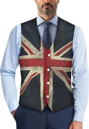 Waistcoats For Men Dobell Mens Union Jack Waistcoat Regular Fit 5 ...