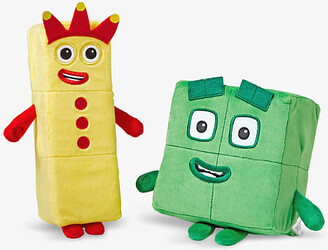 Numberblocks Three And Four Playful Pals Soft Toys set of two ...