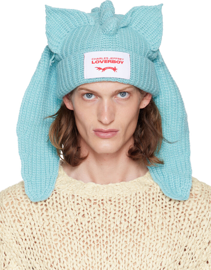 Charles Jeffrey Loverboy SSENSE Exclusive Chunky Kimera Beanie ...