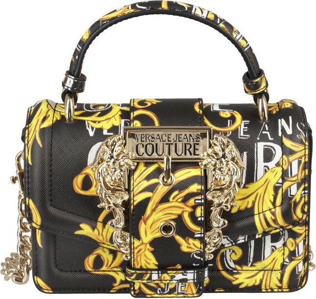 Versace Jeans Couture Regalia Baroque-Printed Chain-Linked Shoulder Bag ...