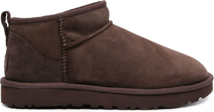 UGG Classic Ultra Mini suede boots - ShopStyle