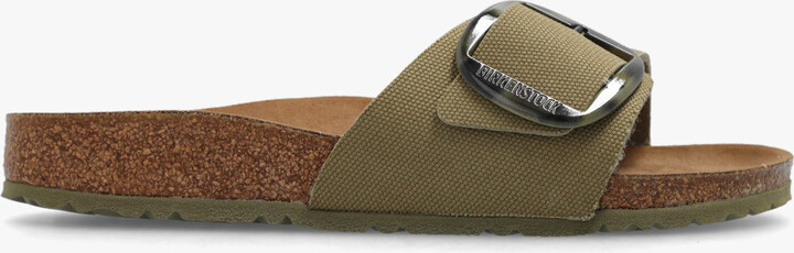 Birkenstock ‘Madrid Big Buckle’ Vegan Slides - ShopStyle