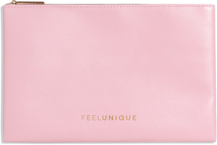 Powered By Feelunique Feelunique Pink Pouch - ShopStyle Bags & Cases