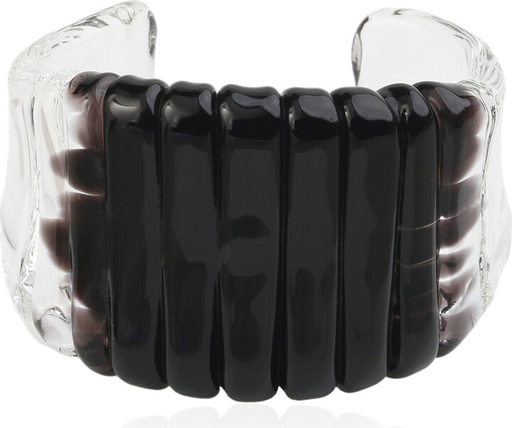 Keane Textured Glass Cuff - ShopStyle Bracelets