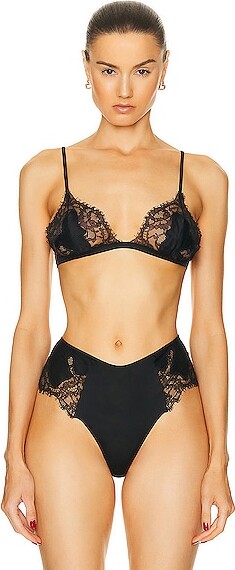 Kiki de Montparnasse Giselle Soft Bra in Black - ShopStyle