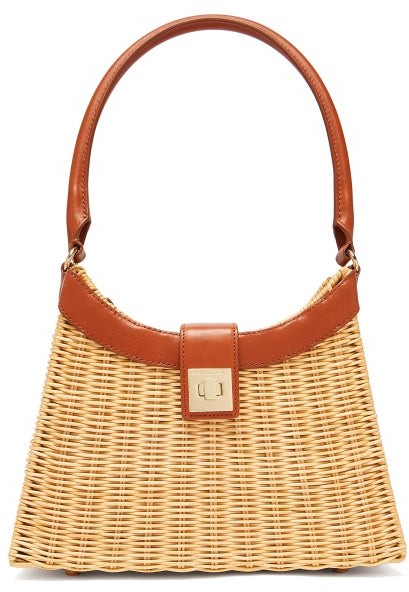 Sparrows Weave - The City Wicker And Leather Bag - Tan Multi - ShopStyle