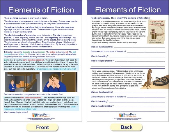 NewPath Learning Reading Comprehension Bulletin Board Activity Chart ...