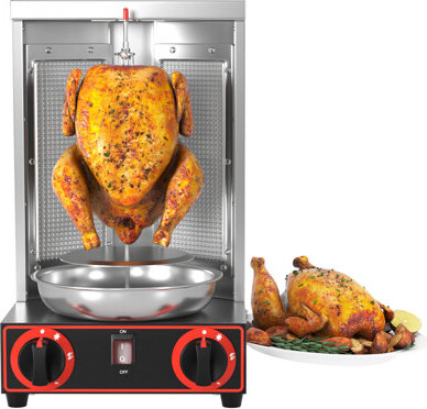 Bruce&Shark Gas Vertical Shawarma Machine Doner with 2 Burner ...