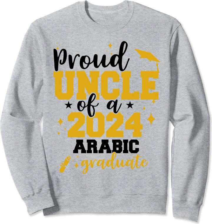 Proud Family Of A Class Of 2024 Graduate Cool Tee Proud Uncle Of 2024 ...