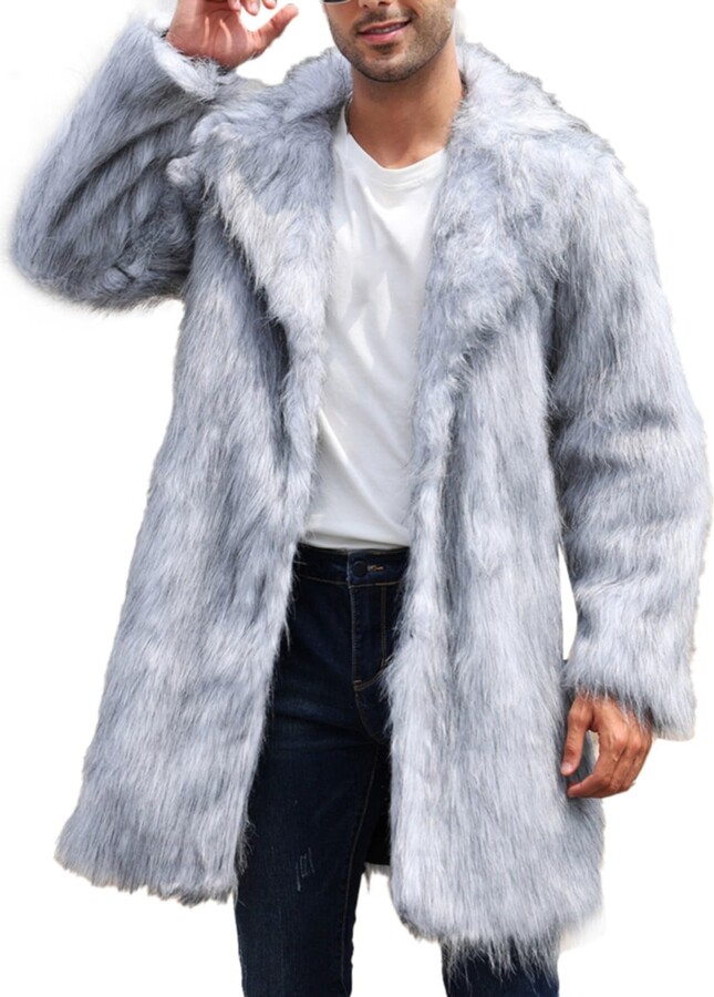 HEIDEE ken costume fur coat white trench coat mojo dojo casa ken ...