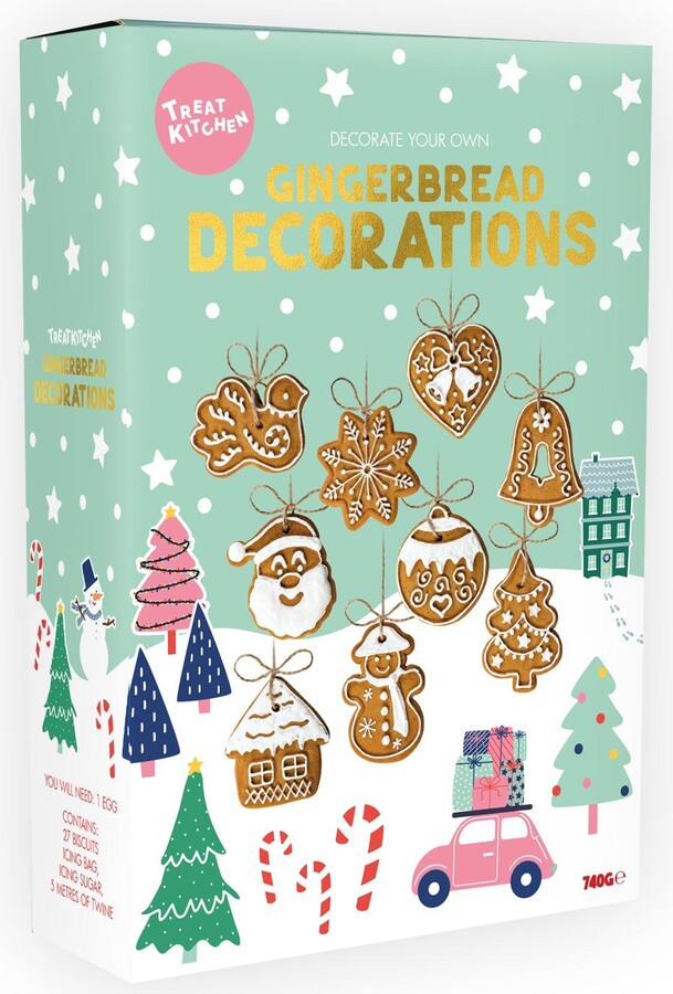 Treat Kitchen Build Your Own Gingerbread Decorations Kit - ShopStyle ...