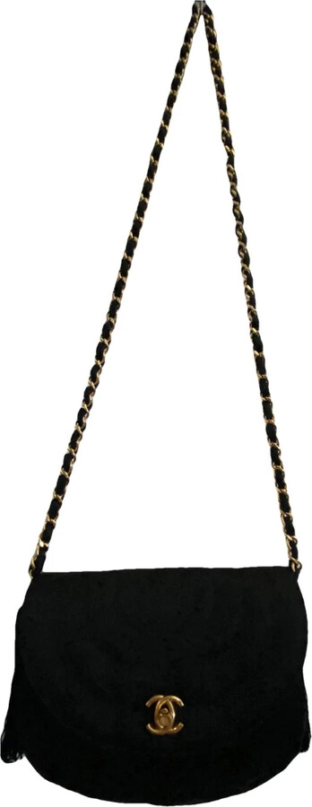 Chanel Coco Curve silk crossbody bag - ShopStyle