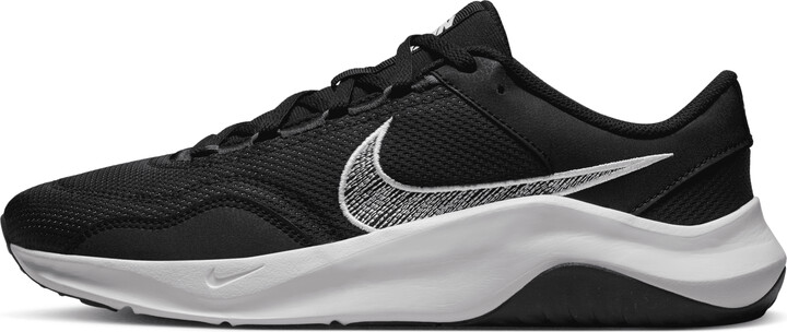 Nike Men's Legend Essential 3 Next Nature Training Shoes in Black ...