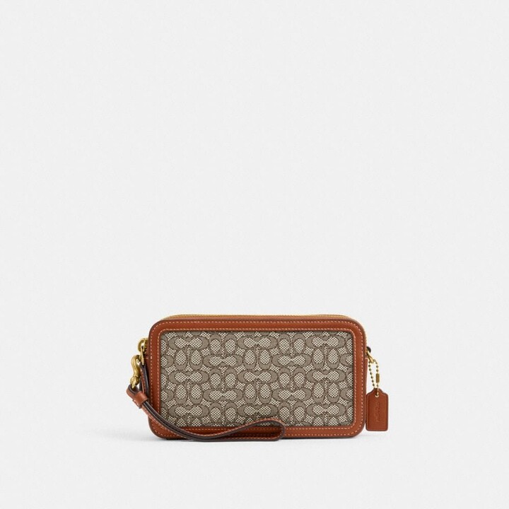 Coach Kira Crossbody In Micro Signature Jacquard - ShopStyle Shoulder Bags