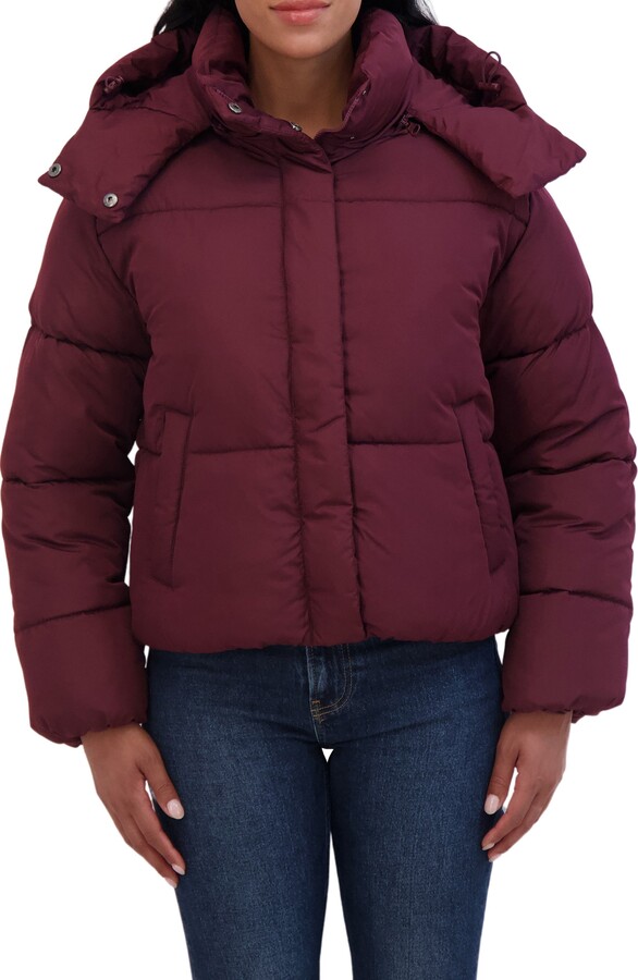 Sebby Short Hooded Puffer Jacket - ShopStyle