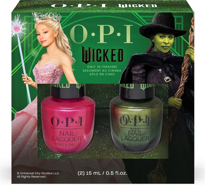 OPI Nail Lacquer, Wicked Nail Polish Duo Pack, 0.5 fl oz, 2 Pack ...