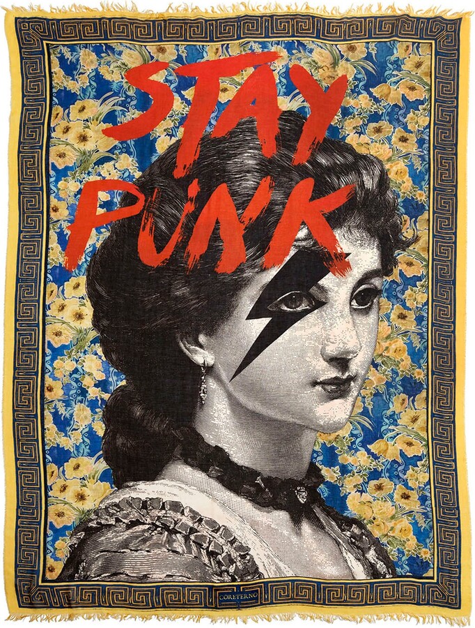 CORETERNO - Stay Punk - Scarf - ShopStyle Scarves & Wraps