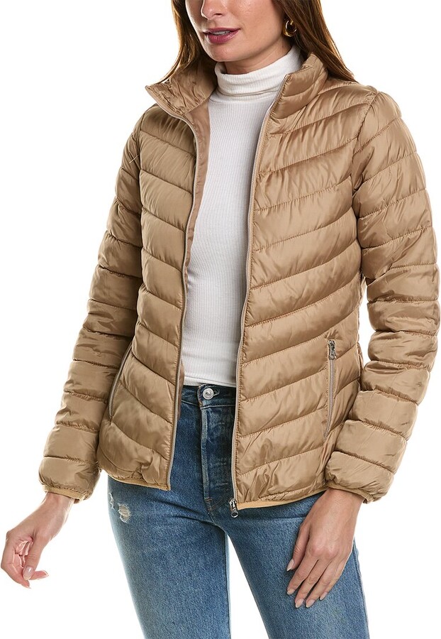 Big Chill Chevron Quilted Jacket - ShopStyle Down & Puffer Coats